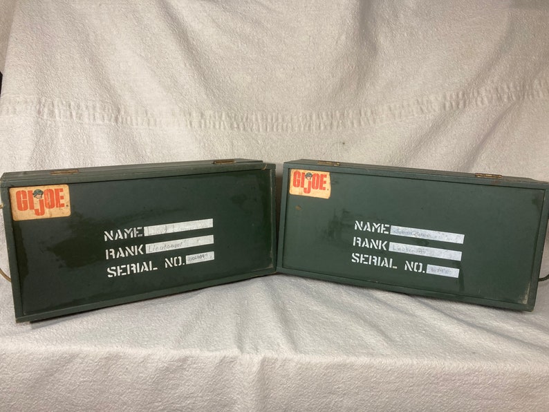 Vintage 1964 GI Joe Footlocker Choice of Lockers Hasbro - Etsy