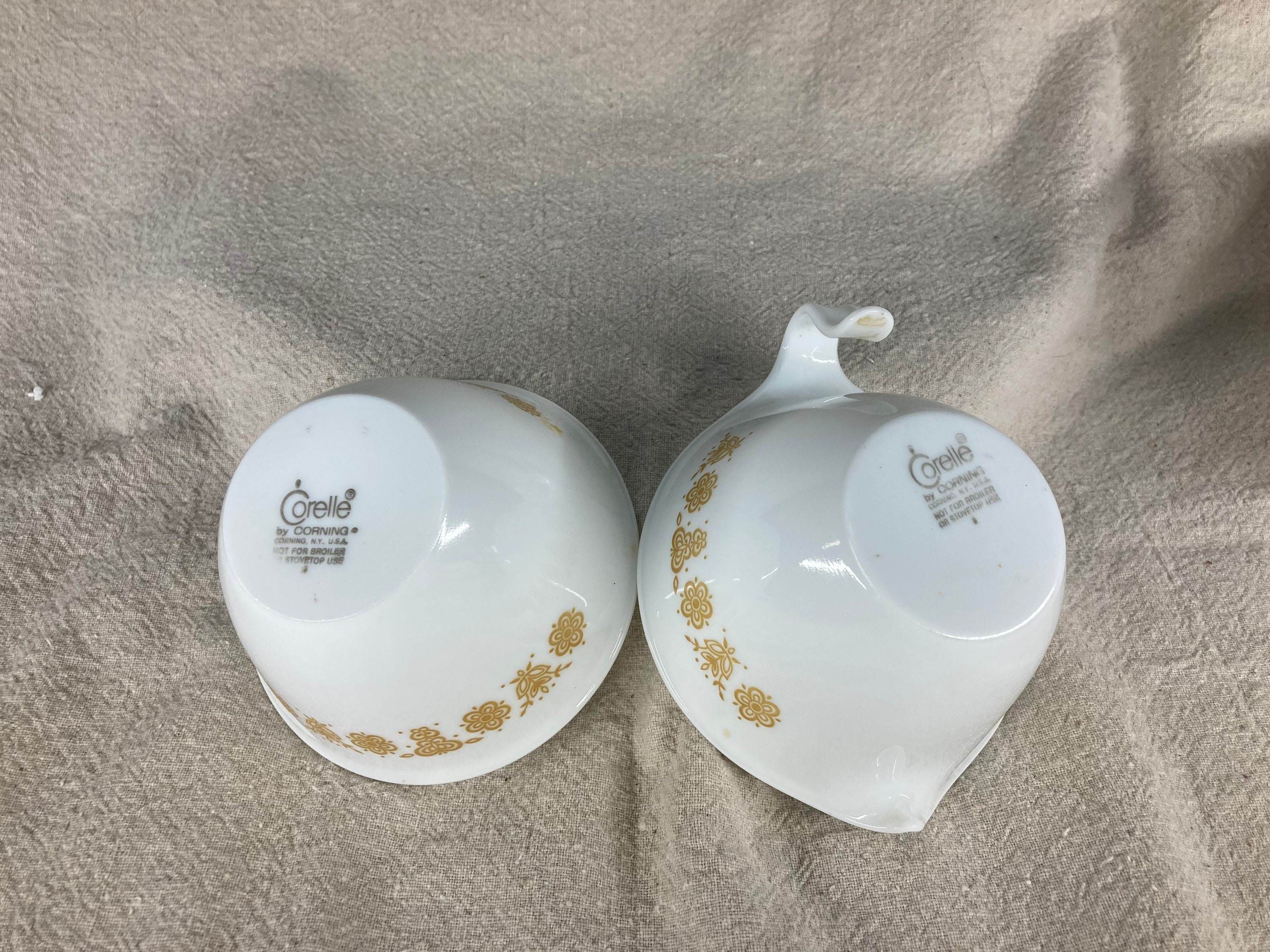 Vintage Corelle Butterfly Gold Hostess Ware Corelle | Etsy