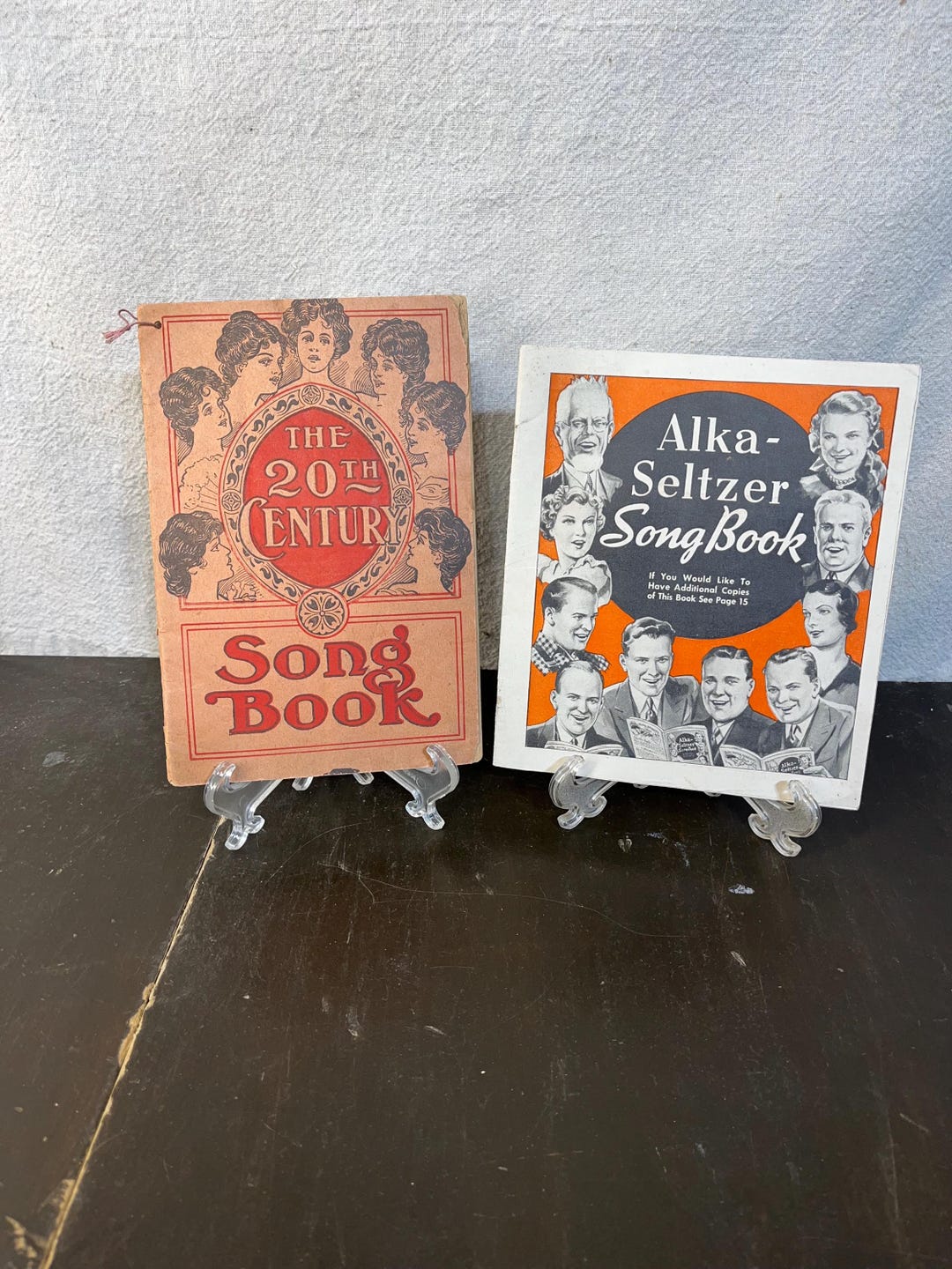 Vintage Sheet Music Songbook: 20th Century or Alka-seltzer - Etsy