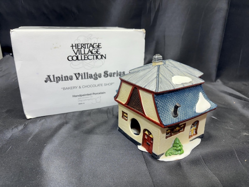 Department 56 Alpine Village: Bakery & Chocolate Shop or Gasthof Eisl ...