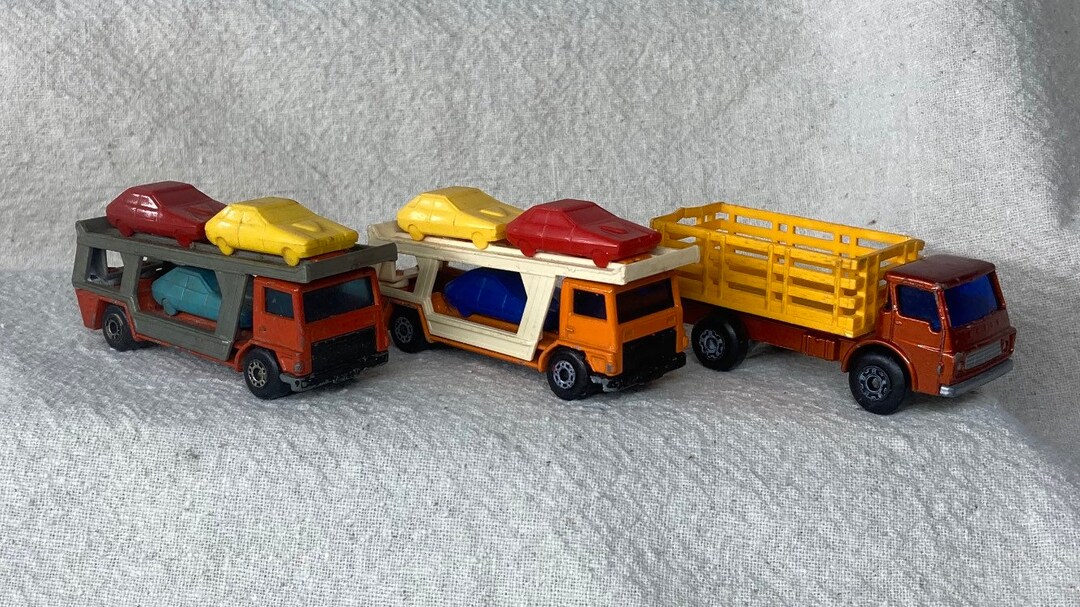 Vintage Matchbox Superfast Series Trucks | No. 11 Car Transporter | No ...