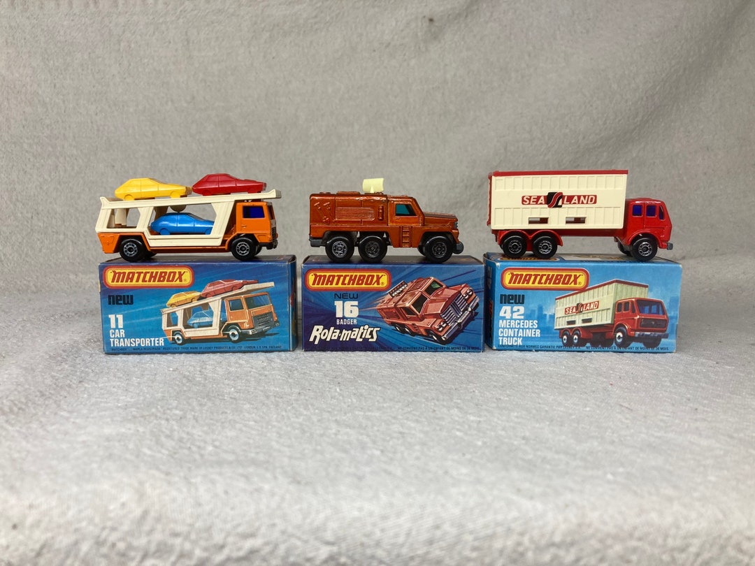 Vintage Matchbox Series Cars | Choose From 11 Car Transporter, 16 ...