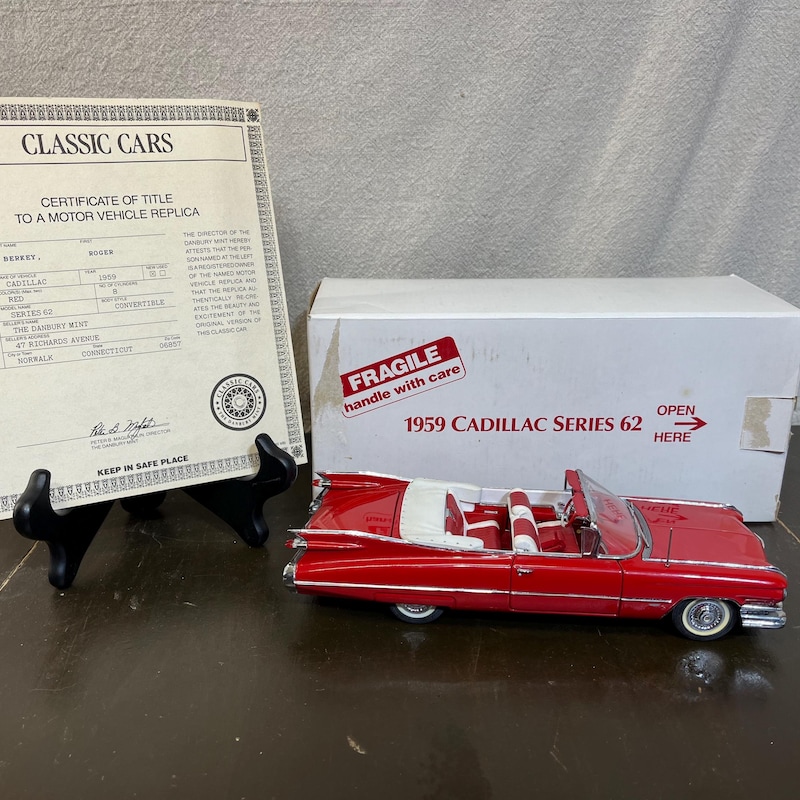 Danbury Mint Diecast Cars