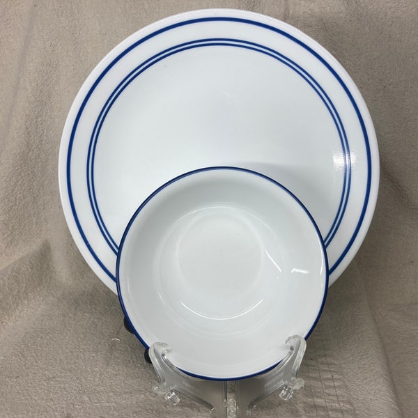 Corelle Dinnerware Set Blue Cafe - Etsy