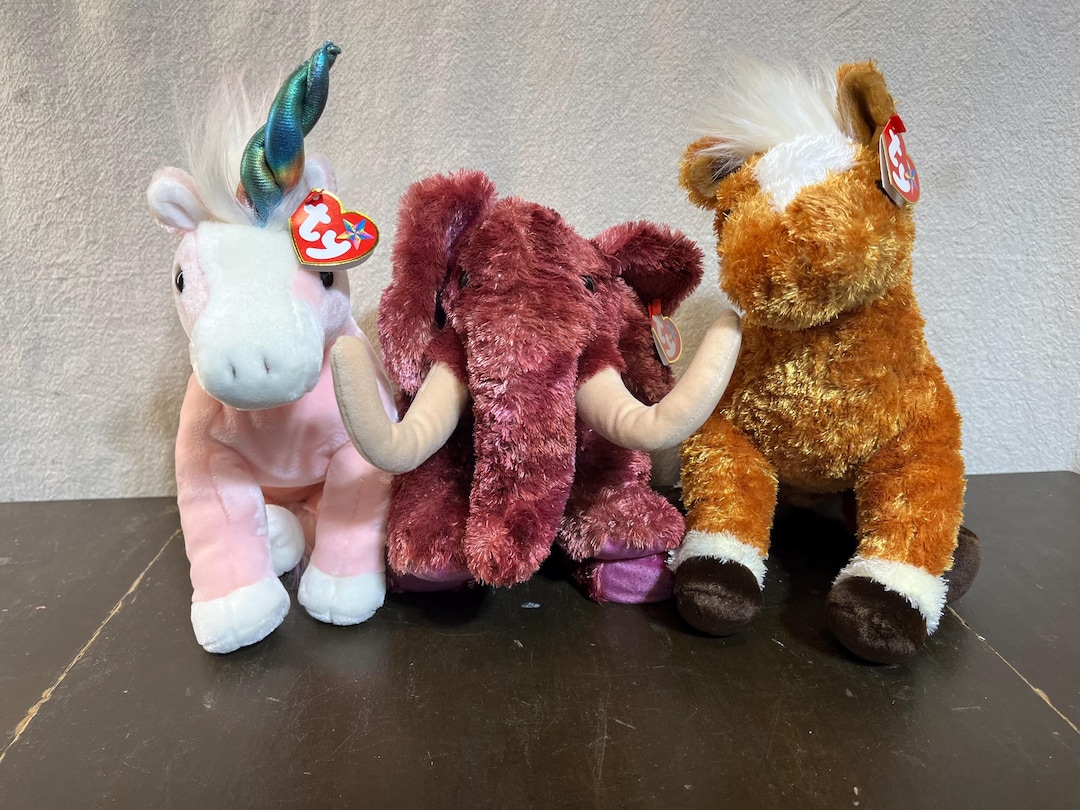 Vintage Ty Beanie Buddies Bear | Choose From Charmer, Colosso or ...