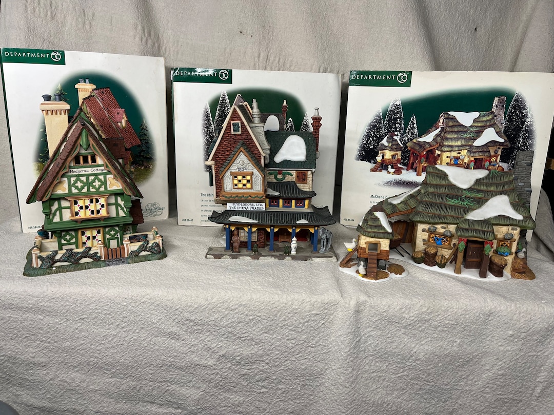 Department 56 Dickens Village Series | Chose From Hedgerow Garden ...