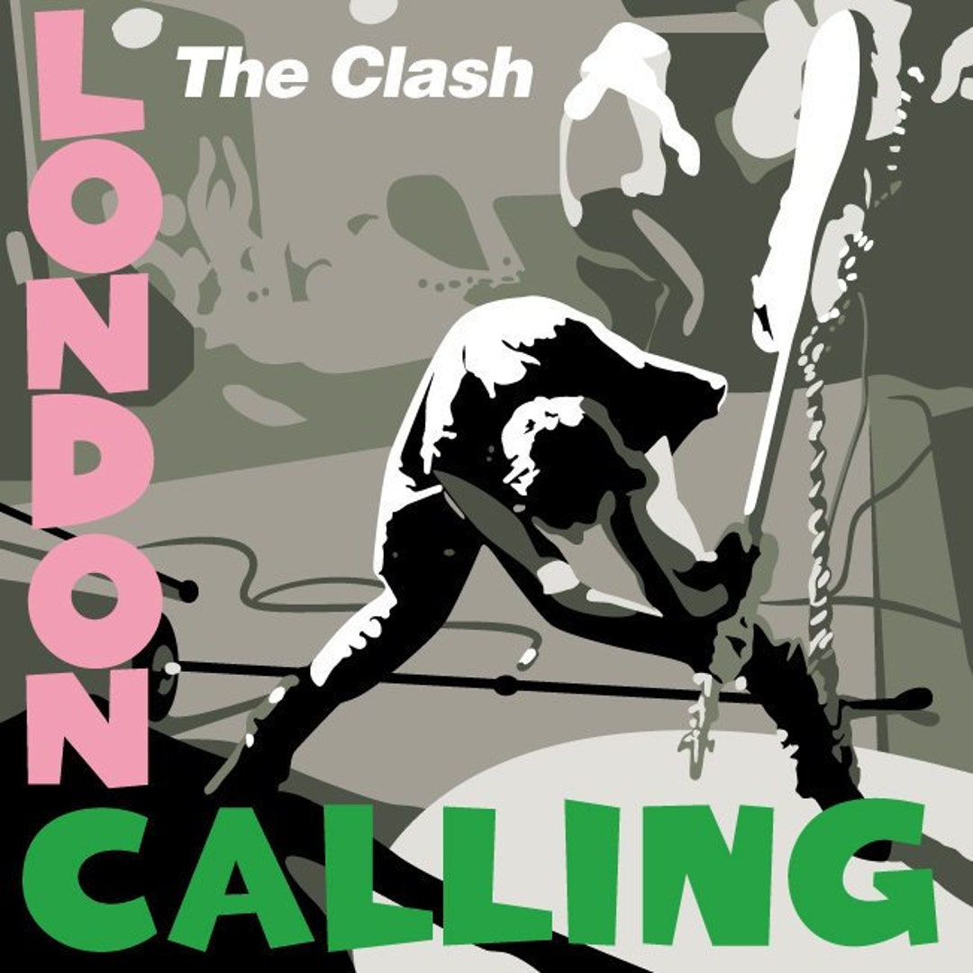 London Calling: Ilustración sobre la portada original del - Etsy España
