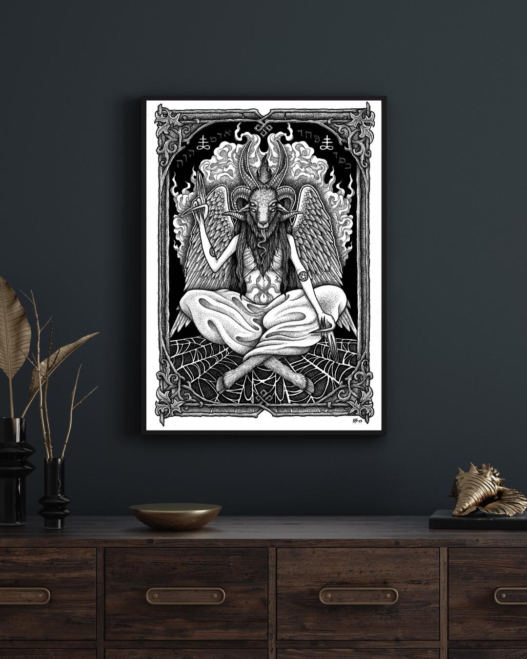 Baphomet - Print - Etsy