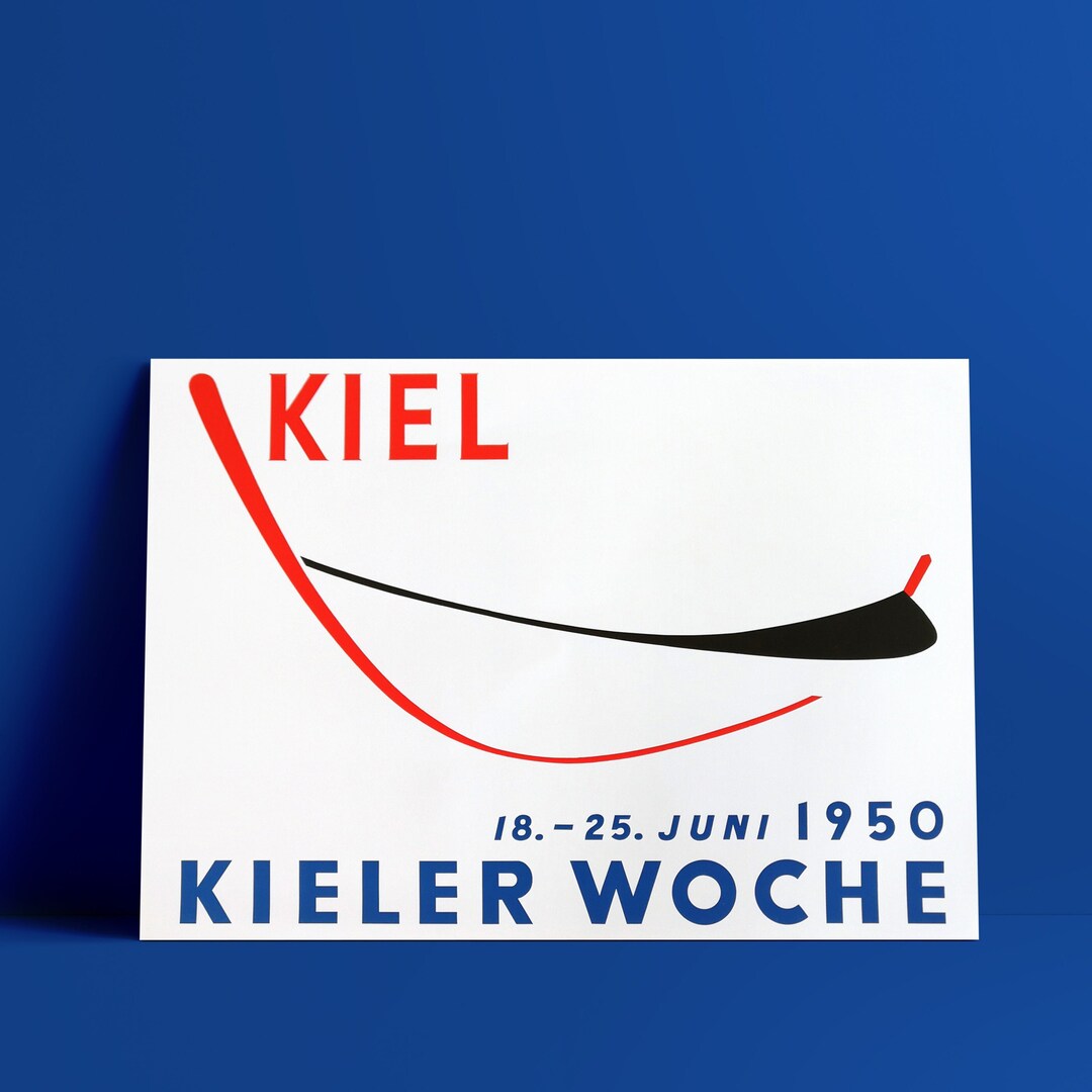 Sailing Poster, Sailboat Print, Birth Year Gifts for Designer, Nautical ...