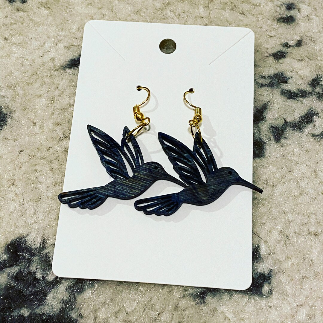 Hummingbird Earrings - Etsy