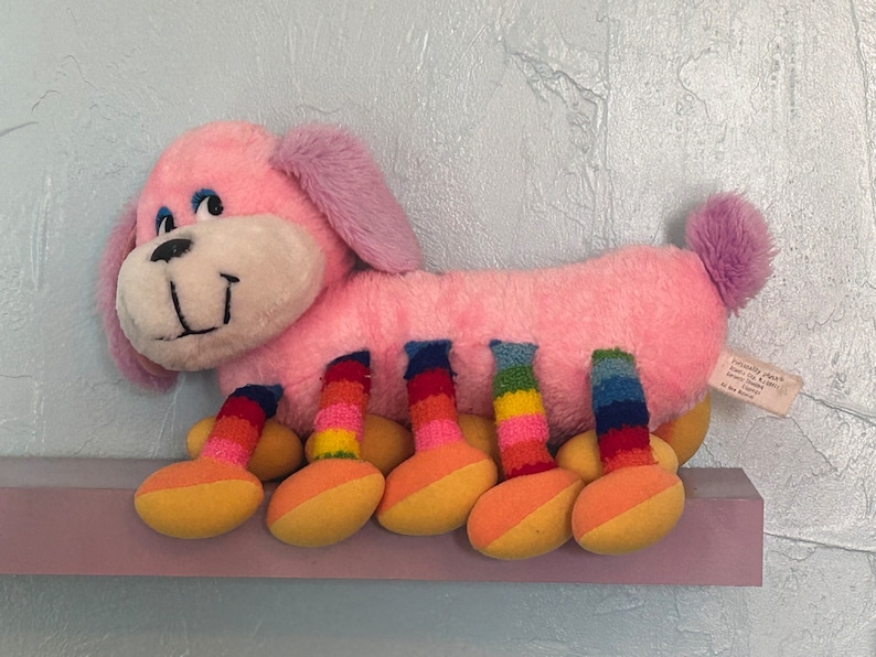 Kid Core Vintage Toy Weirdcore Plushie Rainbow Kitschy 80s Lots of ...
