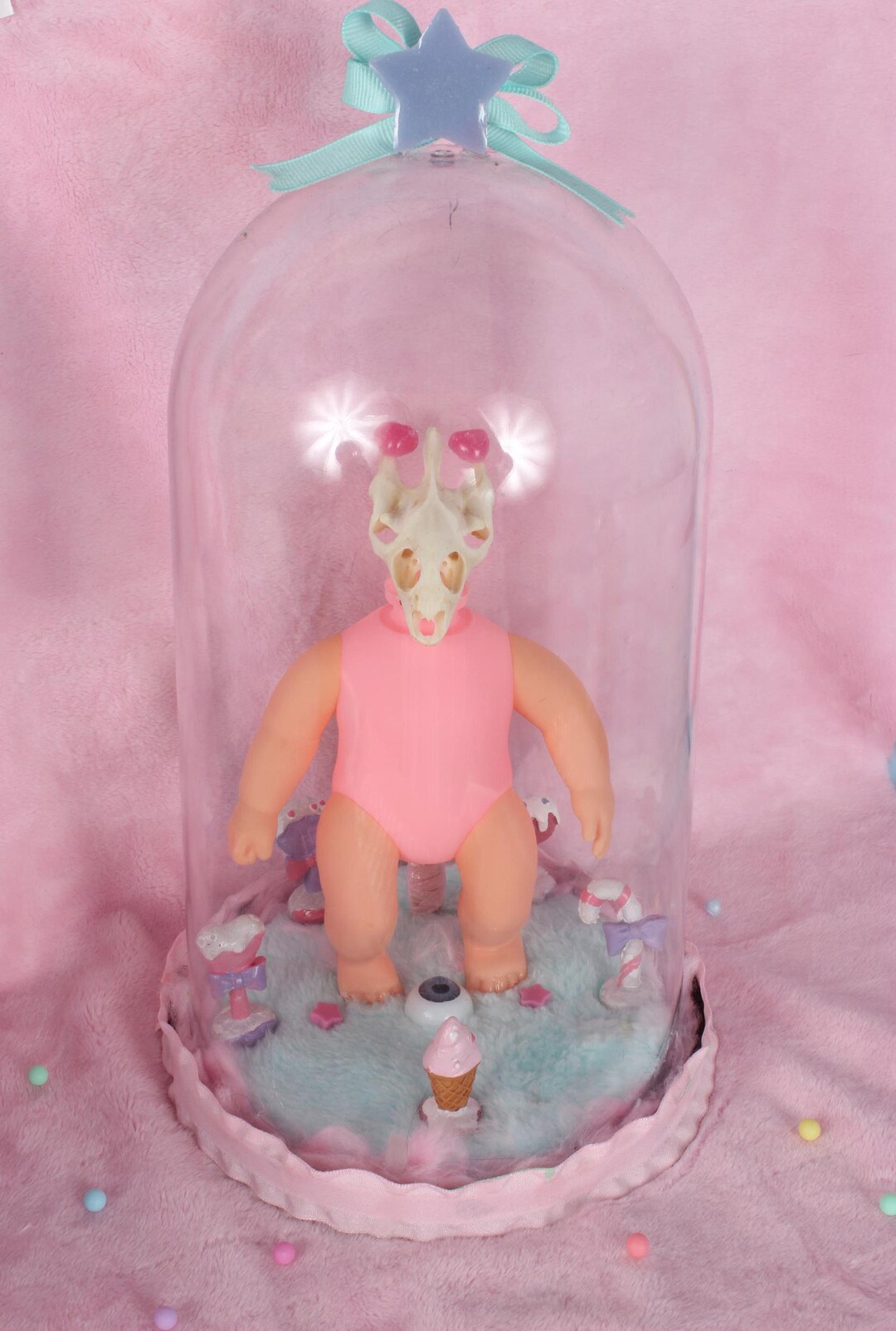 Creepy Cute Art Fairy Kei Decor Weirdcore Art Cute Gore Art - Etsy