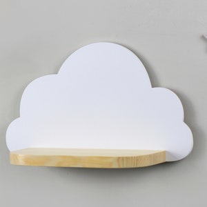 Cloud Shelf, Shelf for Baby Nursery, Kids Room, Wall Decorations ...