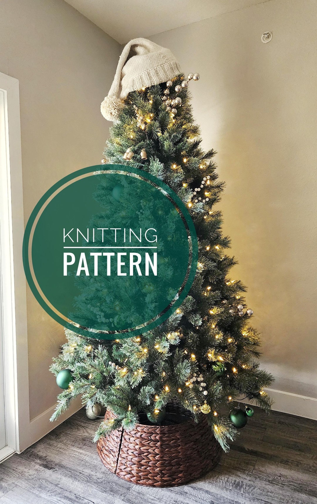 KNITTING PATTERN // the Tree Hat // Knit Tree Topper // Holiday Knit ...
