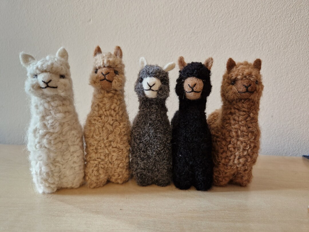 Mini Alpaca Figurines! - Etsy