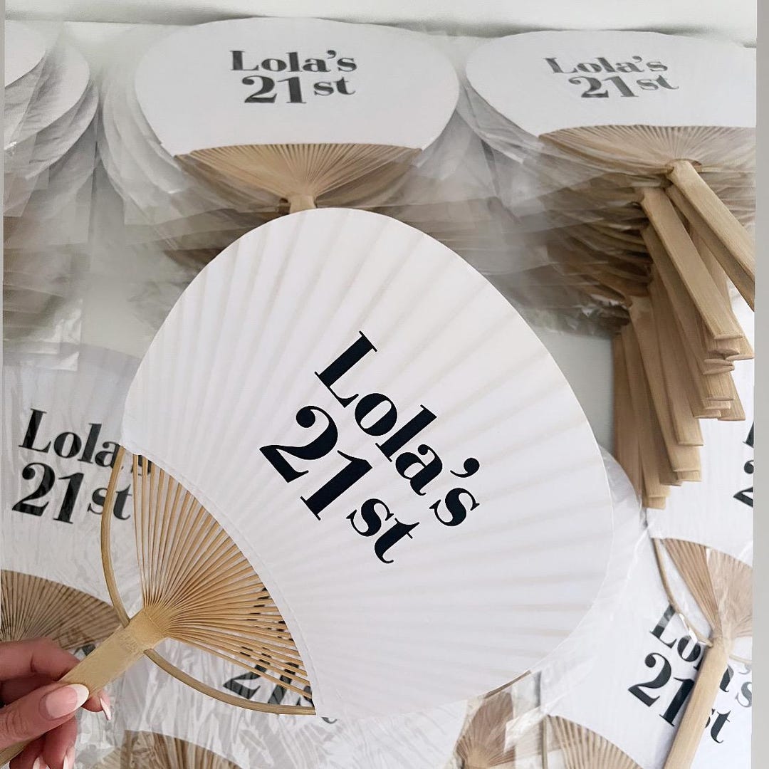 Personalised Wedding , Business, Event, Party Paper Paddle Hand Fans ...