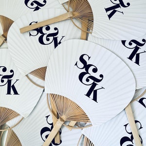 Personalised Wedding , Business, Event, Party Paper Paddle Hand Fans ...