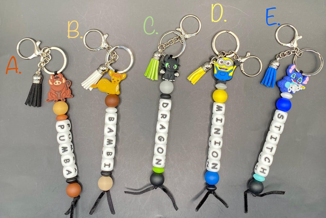 Animation Custom Keychains - Etsy