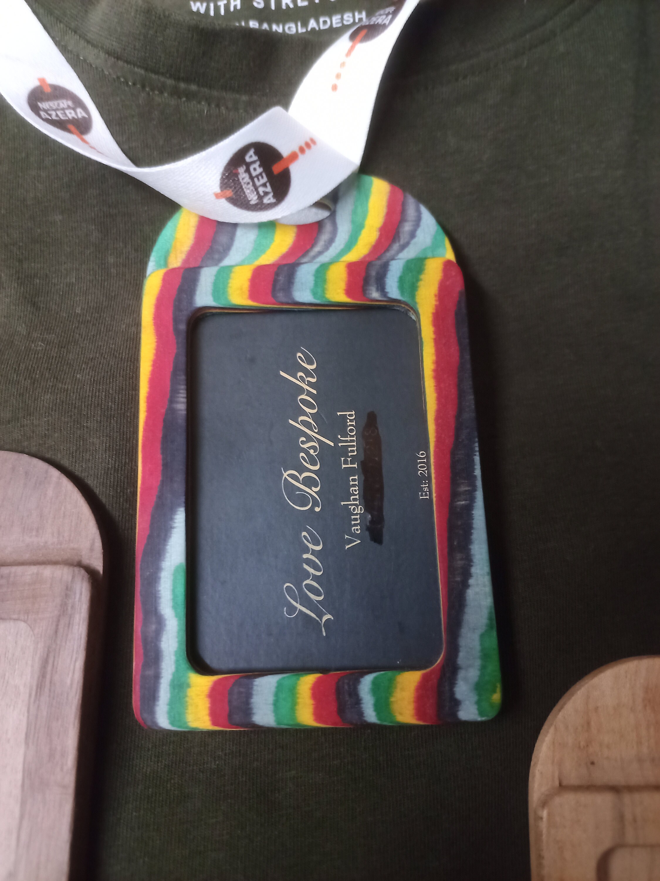 Unique and Bespoke, Handmade ID Badge Lanyard Holders in Many Beautiful ...