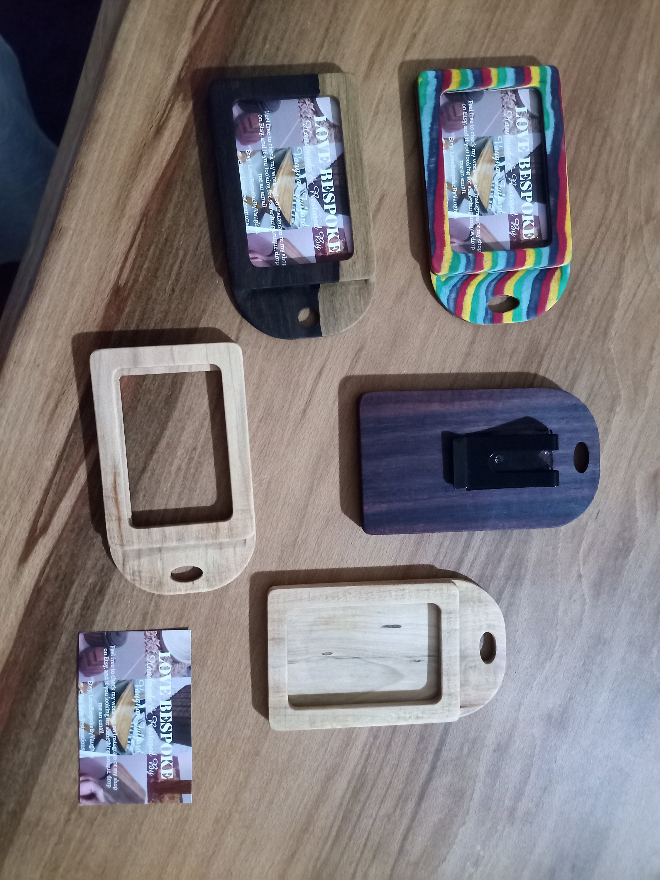 Unique and Bespoke, Handmade ID Badge Lanyard Holders in Many Beautiful ...