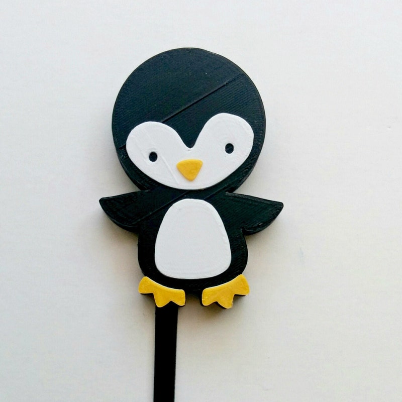 Penguin Cake Topper - Etsy