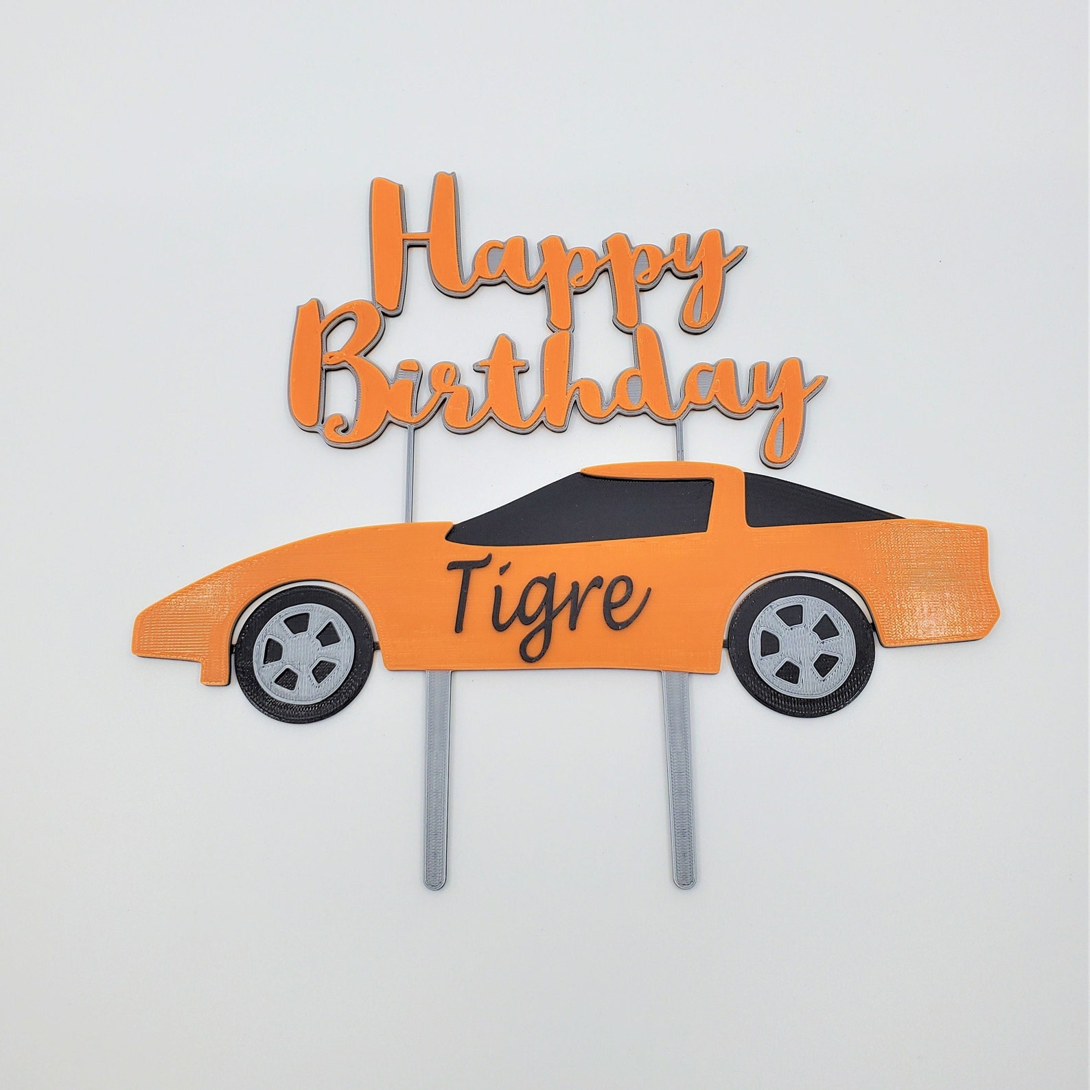 Sports Car Cake Topper Cars Theme Party Race Car Birthday - Etsy