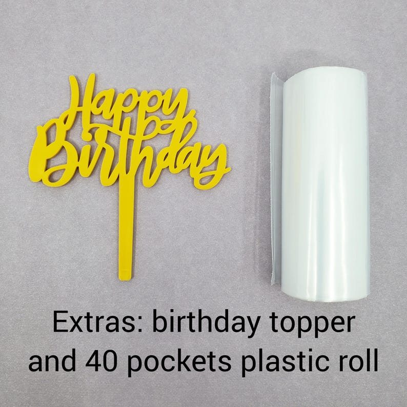 DIY Gender Reveal Cake Kit: Pull-out Topper, Reusable Box - Etsy