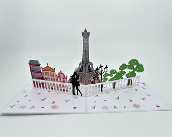 Tower Pop up Card - Etsy