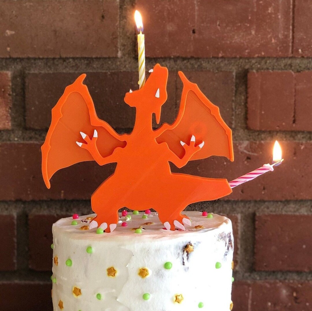 Dragon Cake Topper Knights and Dragons Party Game of Thrones - Etsy