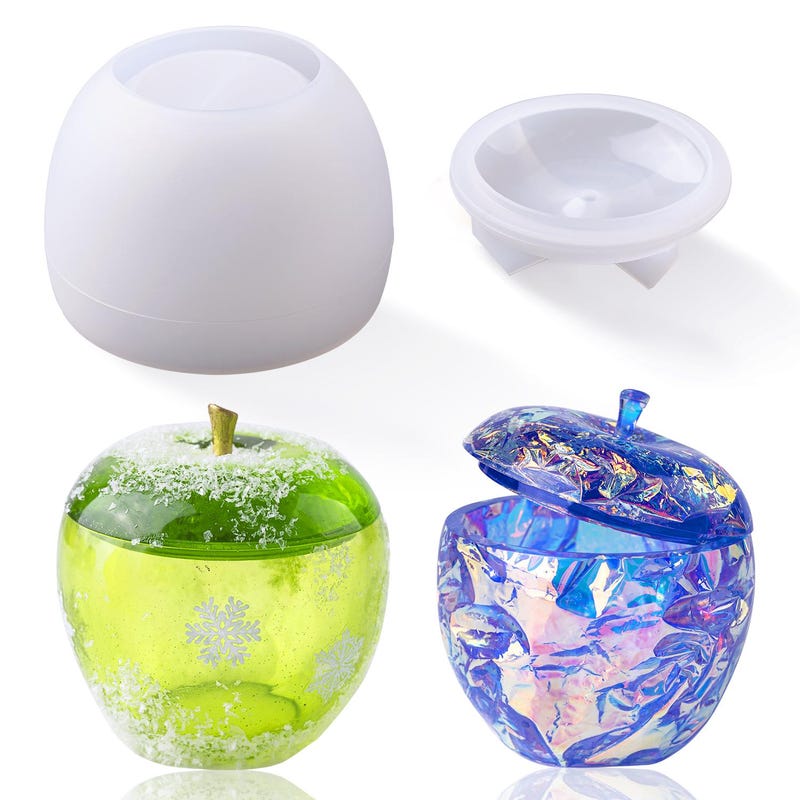 Silicone 3d Apple Mold - Etsy