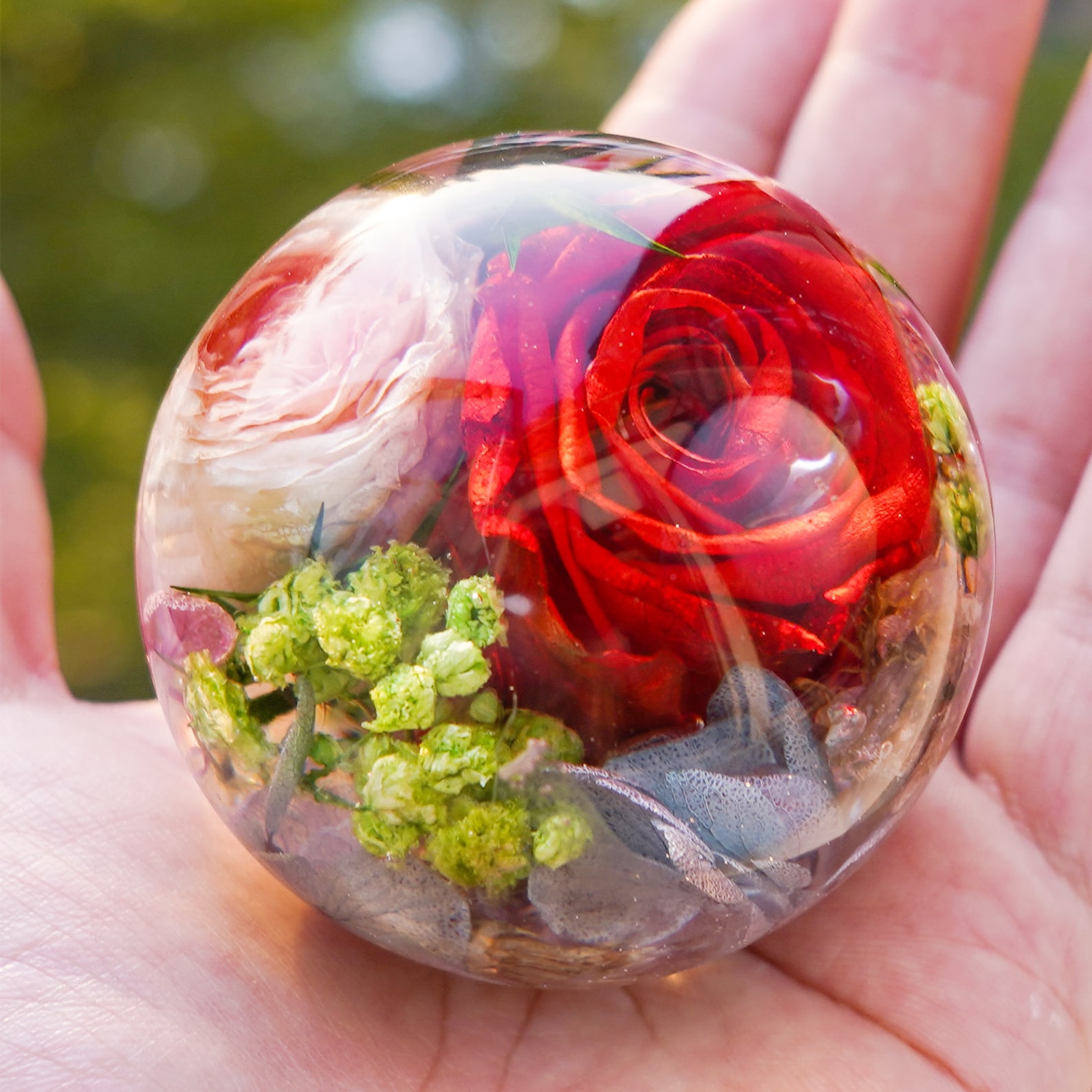 LET'S RESIN Upgraded 9 Seamless 3D Sphere Silicone Molds for Resin ...