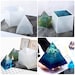 LET'S RESIN Pyramid Molds for Resin,large Silicone Pyramid Molds for ...