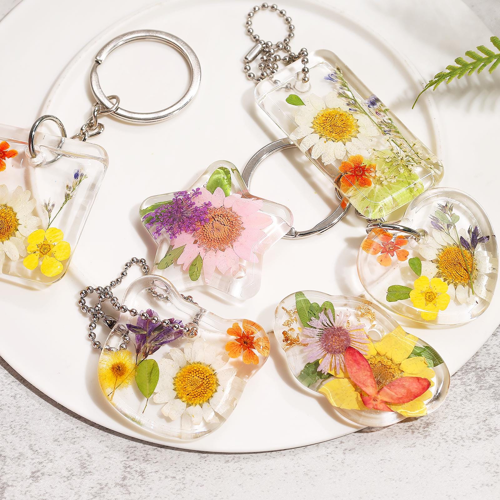 Keychain Resin Molds Silicone, Jewelry Pendant DIY Kit - Etsy