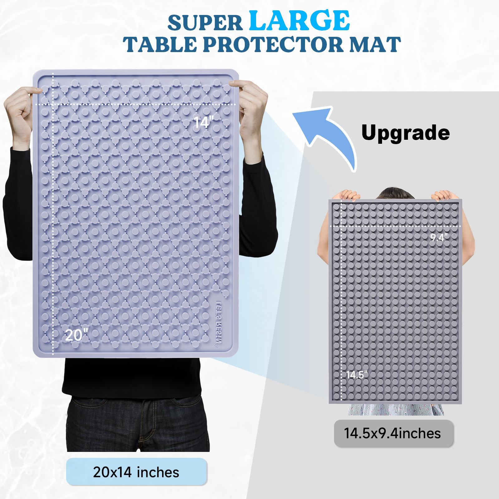 LET'S RESIN Resin Collector Mat,20" X 14"large Silicone Mat,easy Clean ...