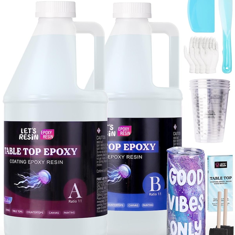 Epoxy Table Top Finish - Etsy