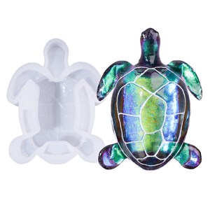 LET'S RESIN Turtle Shape Resin Molds, 3D Animal Silicone Molds for ...
