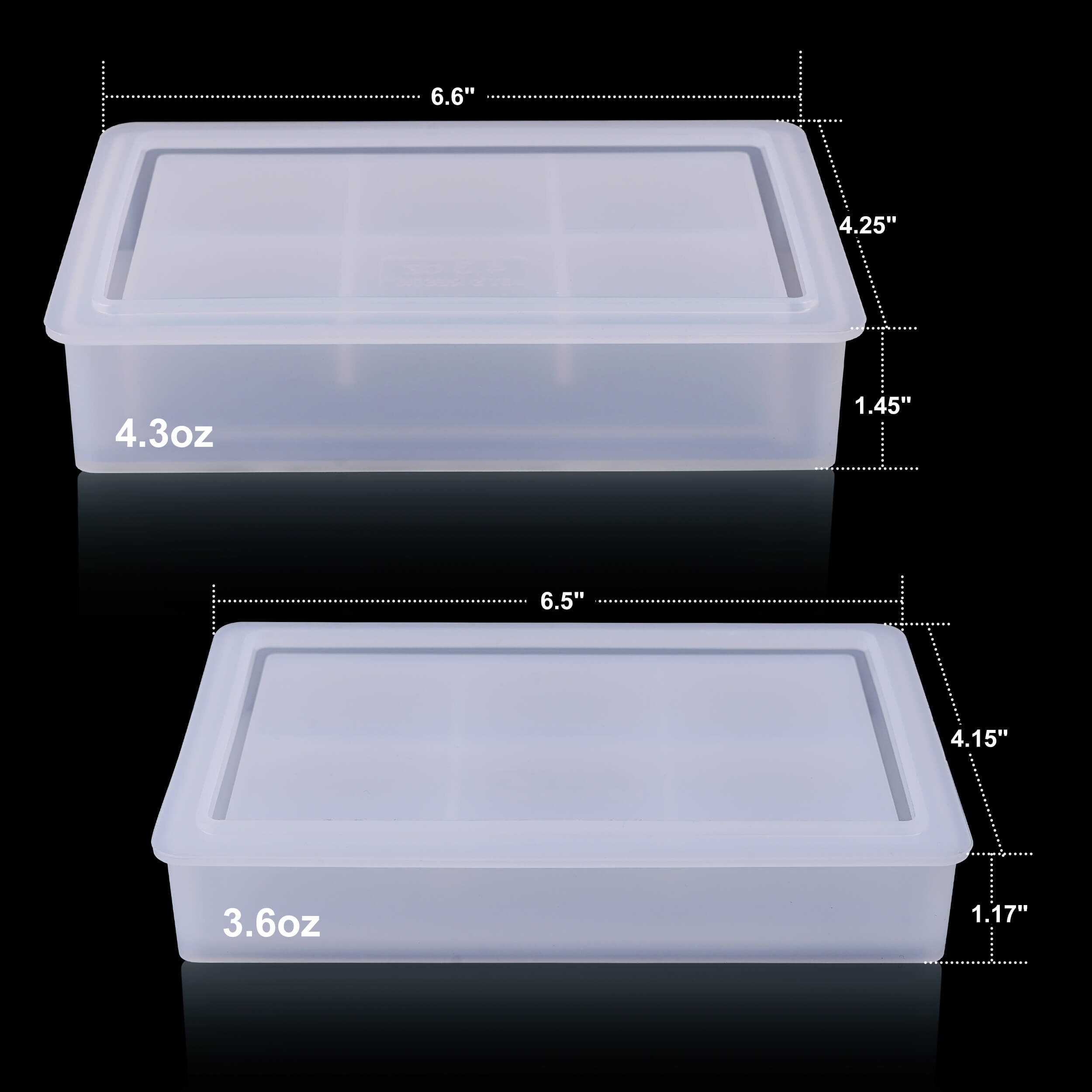 LET'S RESIN Storage Box Moldsresin Box Moldsstorage - Etsy