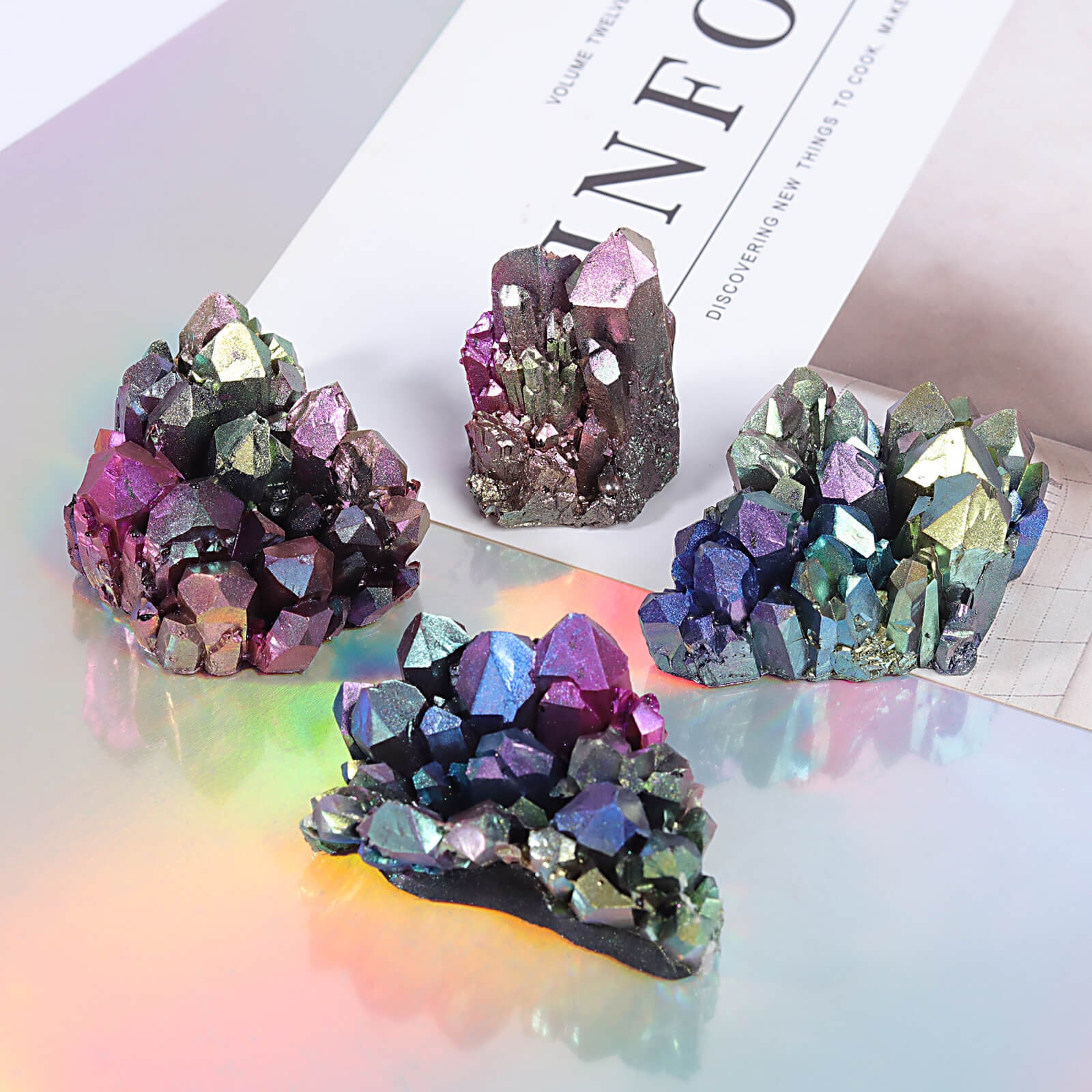 LET'S RESIN Chameleon Powder, 10 Jar Powder for Epoxy Resin/tumbler ...