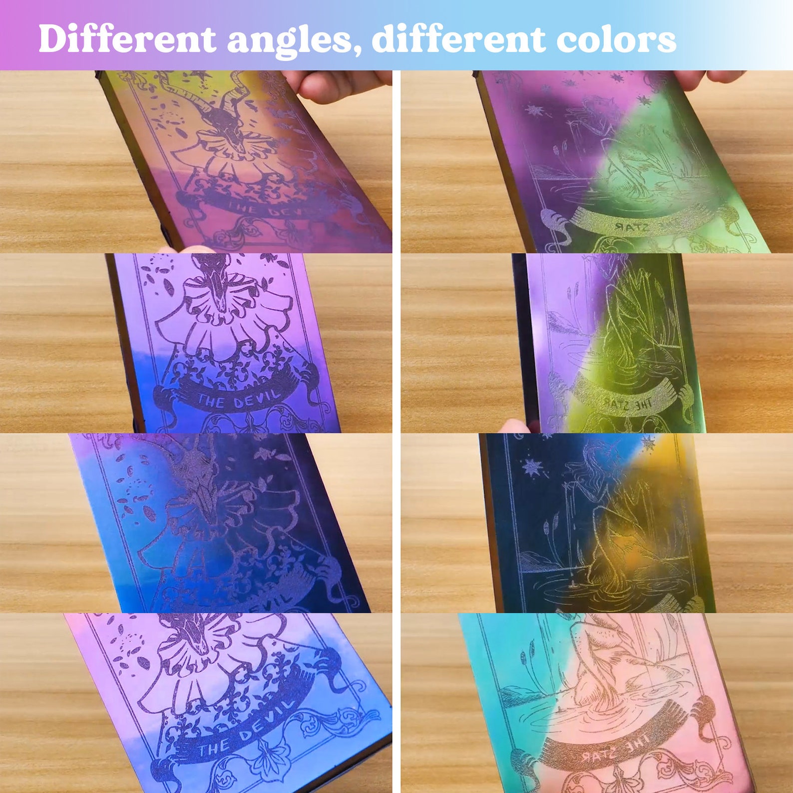 LET'S RESIN Multicolor Chameleon Powder Intense - Etsy