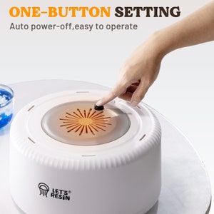 LET'S RESIN Curing Machine for Resin,3 Hours Auto Curing Resin Dryer W ...