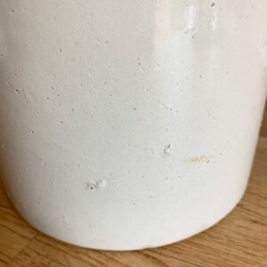 Antique Large Neutral Beige Stoneware Pottery Crock,cottage Farmhouse ...