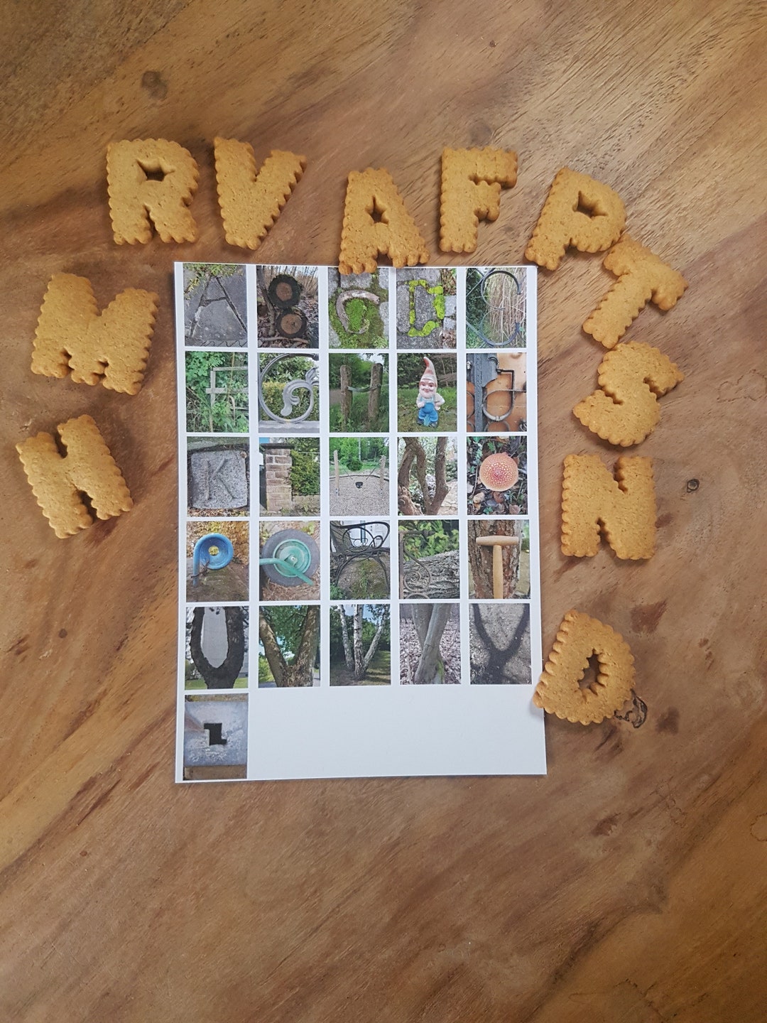 Postcard ABC A to Z Alphabet Letters Letters - Etsy