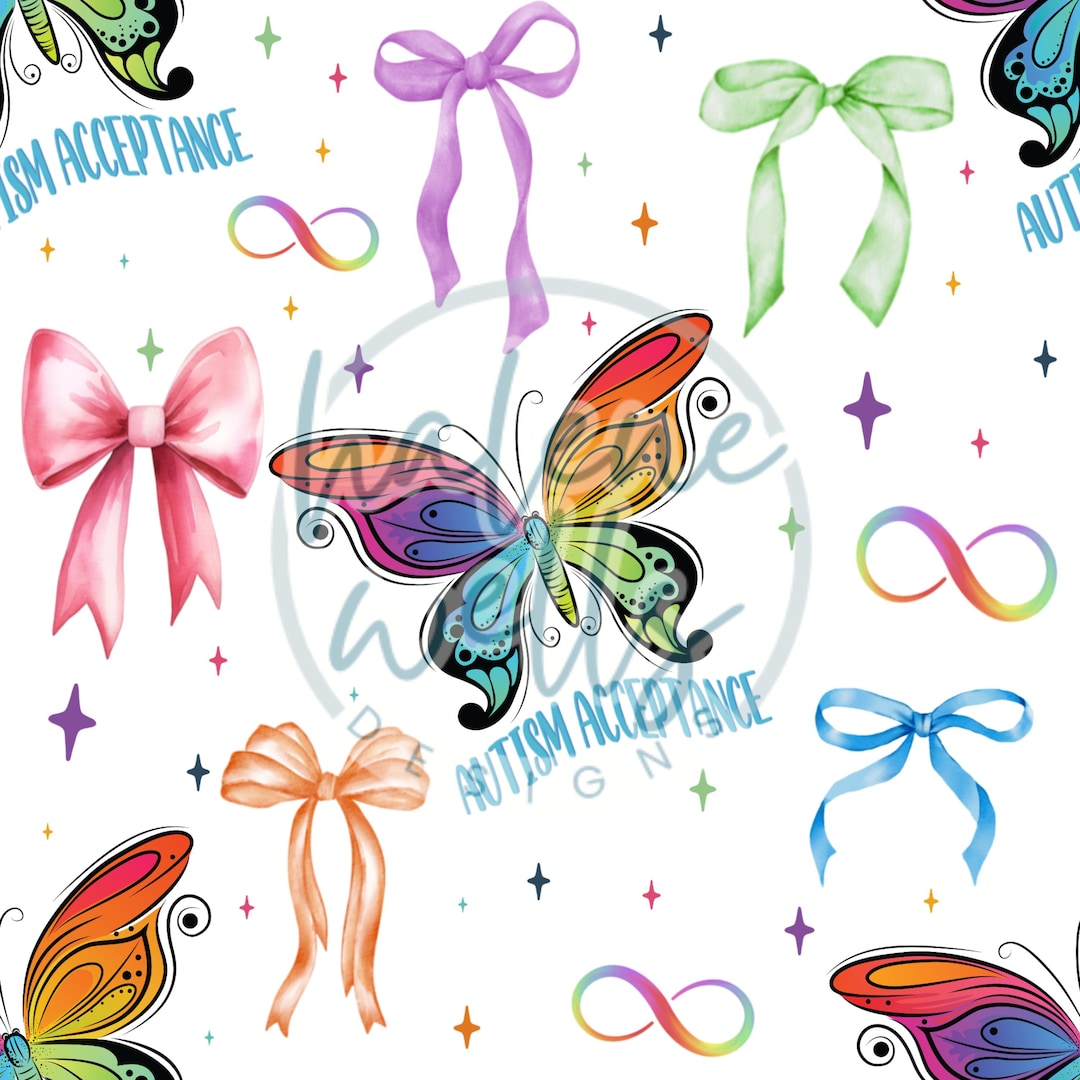 Autism Acceptance Seamless Pattern | Digital Download| PNG File ...