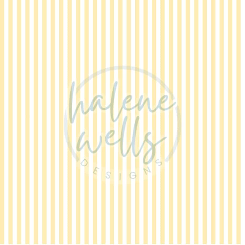 Yellow Stripes Paper - Etsy