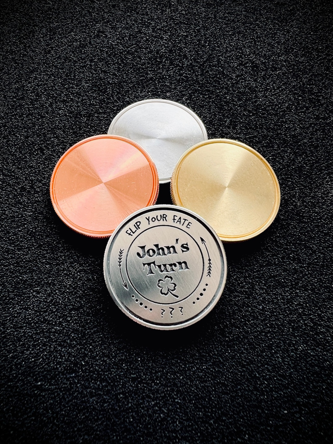 Decision Coin - Custom Engraved Both Sides - Couples Flip Coin - Gifts ...