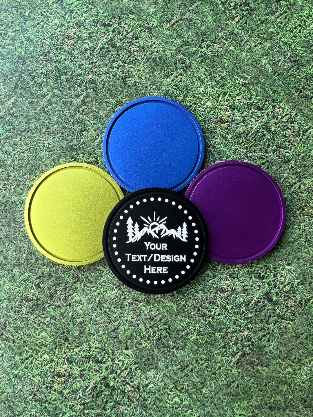 Golf Ball Marker, Laser Engraved Coin, Ball Marker, Commemorative Coin ...