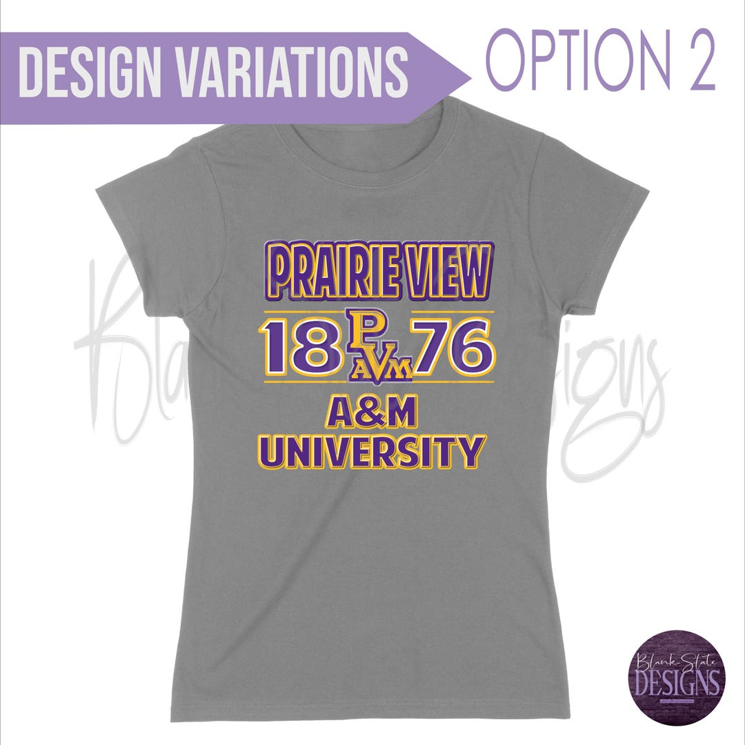 Prairie View A&M University HBCU T-shirt |PVAMU | Personalized College ...