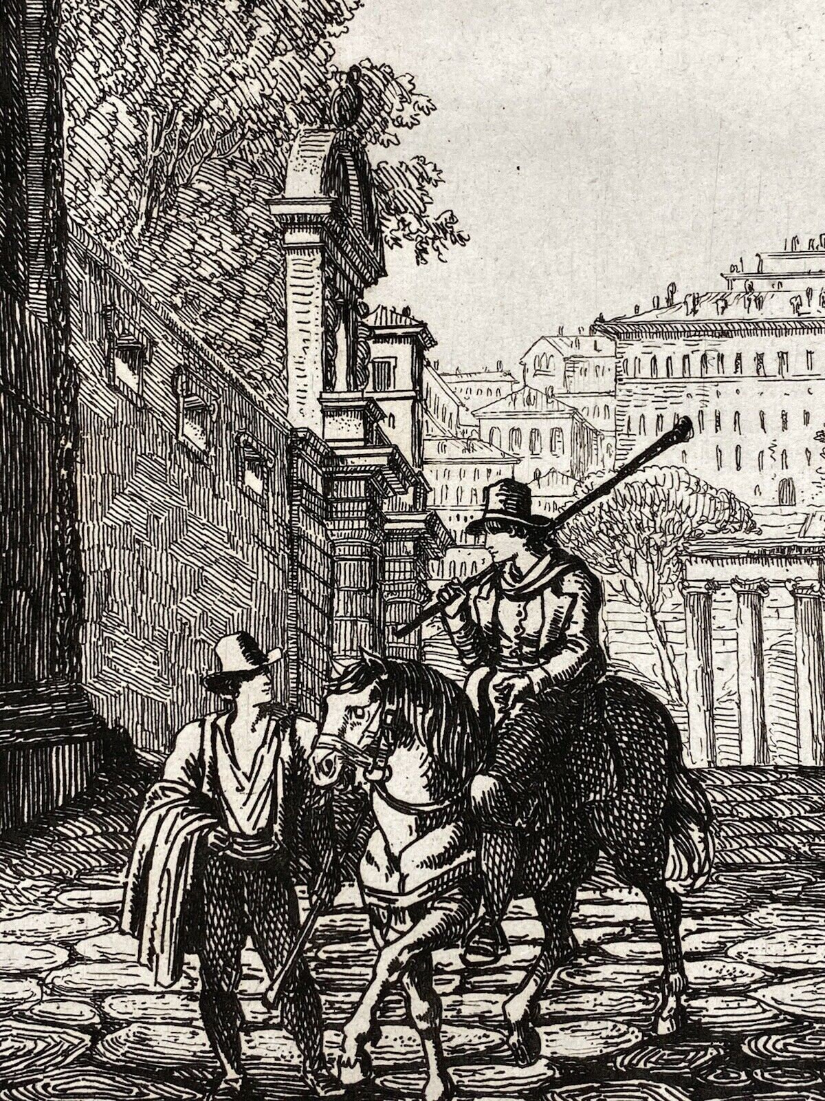 Veduta Dell Arco Di Tito by Luigi Rossini Architectural Engraving Dated ...