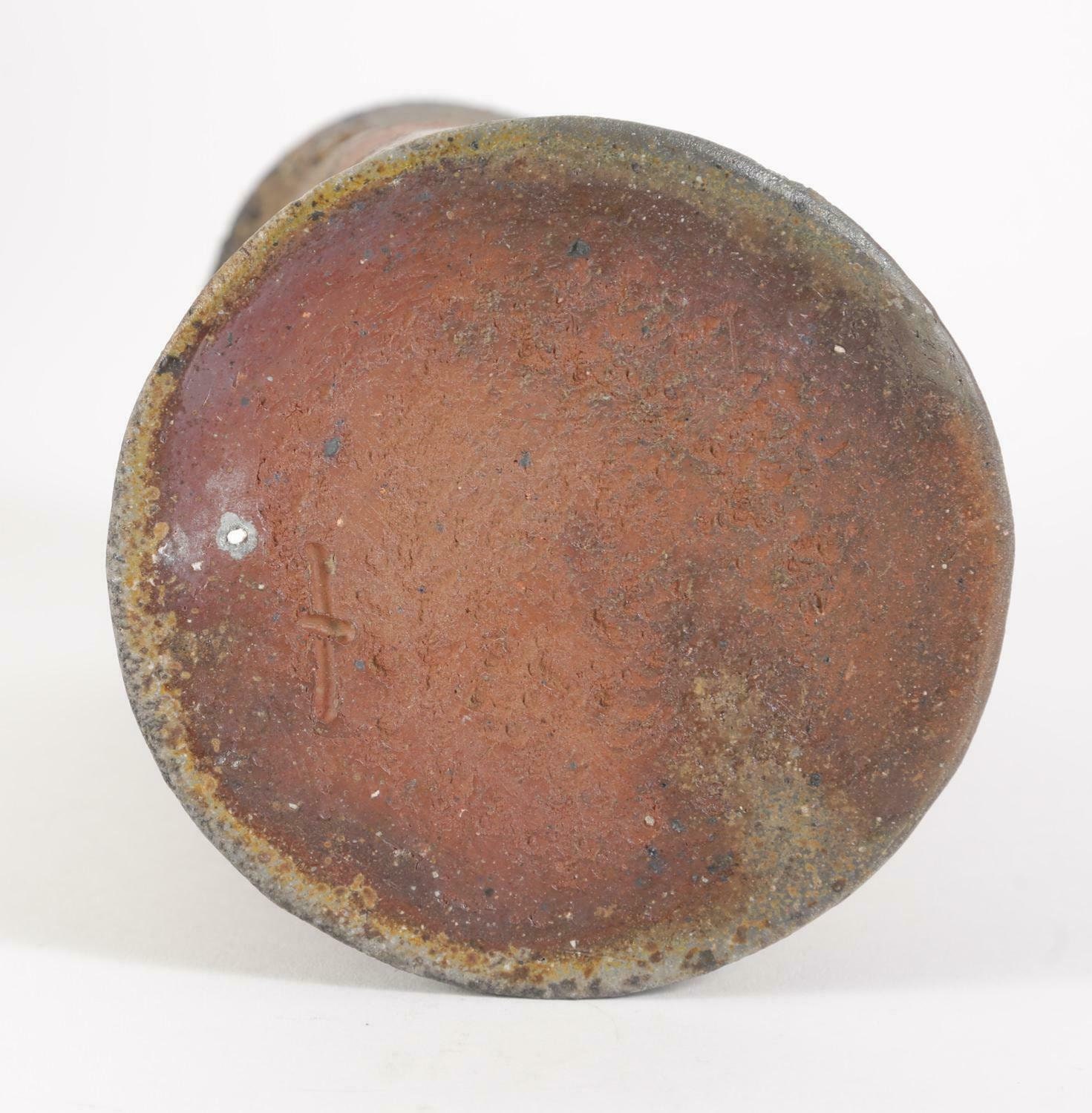 RARE Japan Japanese Bizen Flower Vase hanaire by Kaneshige Toyo 1896 ...