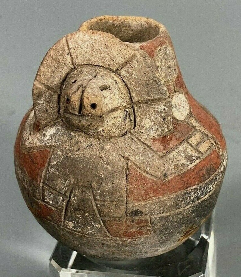 Pre Columbian Peru South Coast Paracas Figural Lime Pottery - Etsy